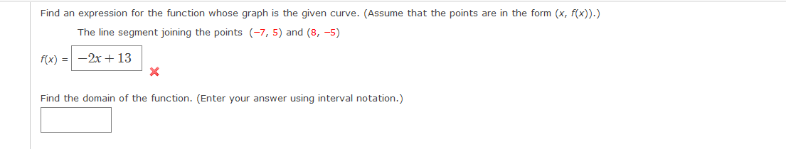 Solved Find an expression for the function whose graph is | Chegg.com