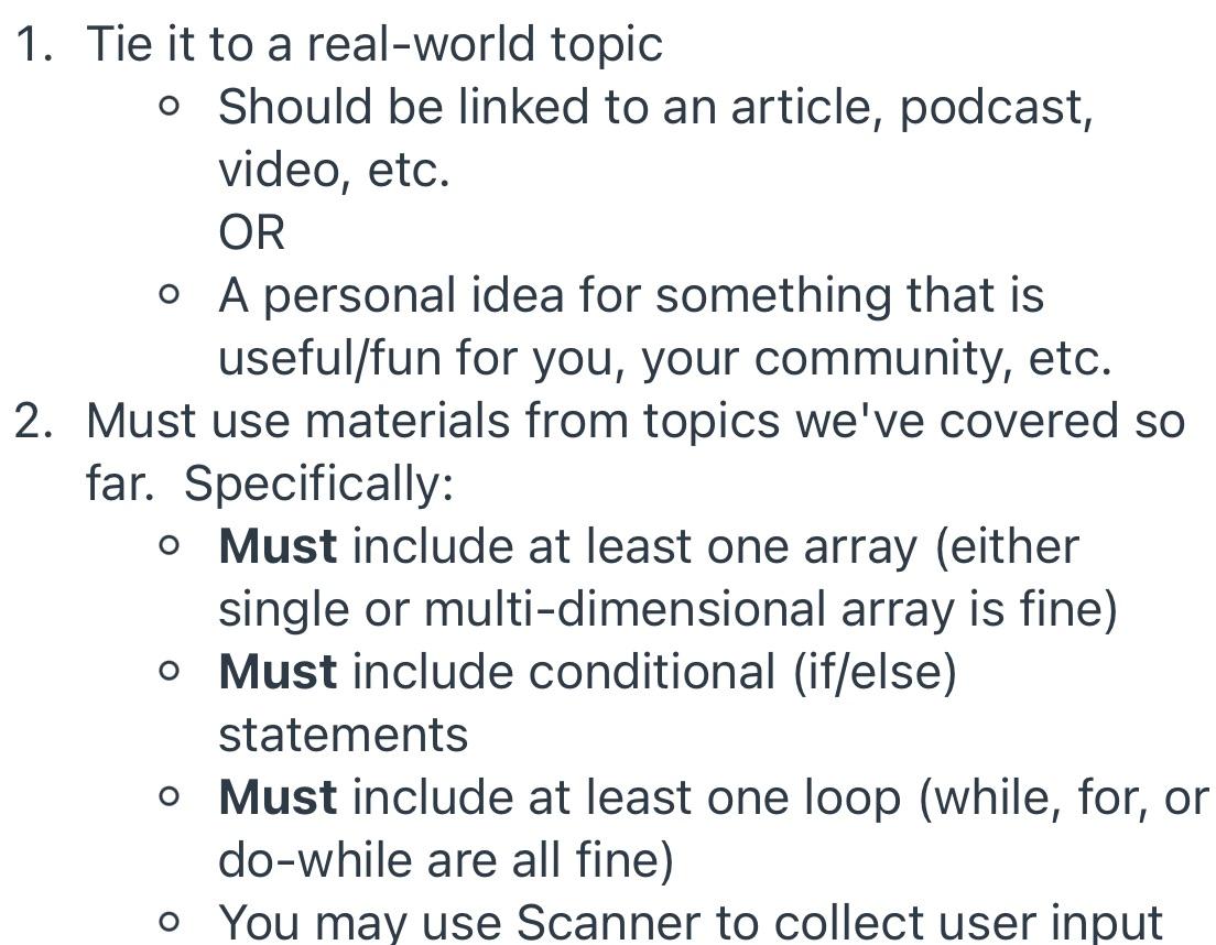 Solved 1. Tie it to a real-world topic o Should be linked to | Chegg.com