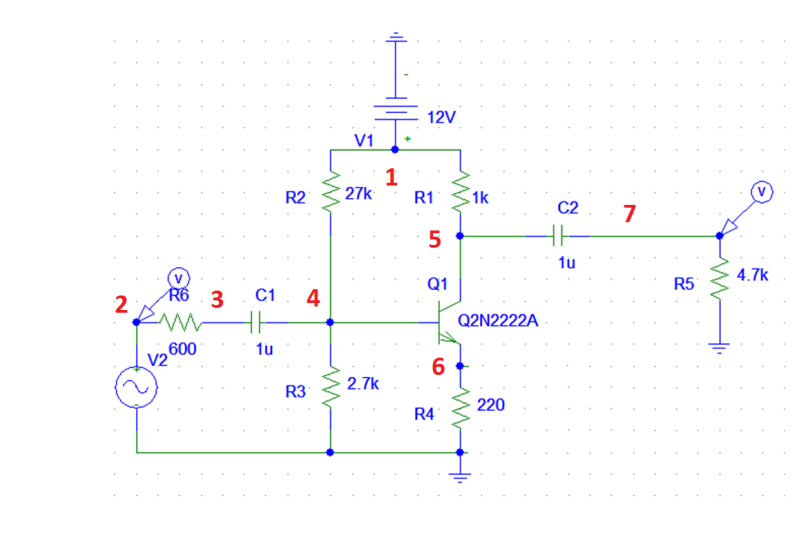 Simulate the following circuit using Pspice netlist. | Chegg.com