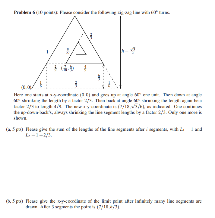 Solved Problem 6 (10 points): Please consider the following | Chegg.com