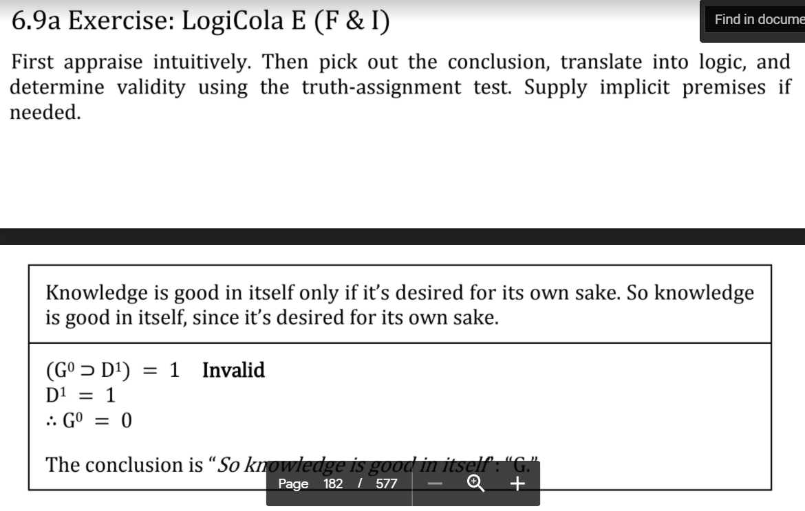 Find in docume 6.9a Exercise: LogiCola E (F&I) First | Chegg.com