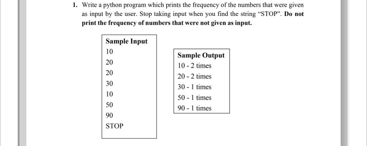 Solved Please Solve This Small Codes In Python3 Paste With