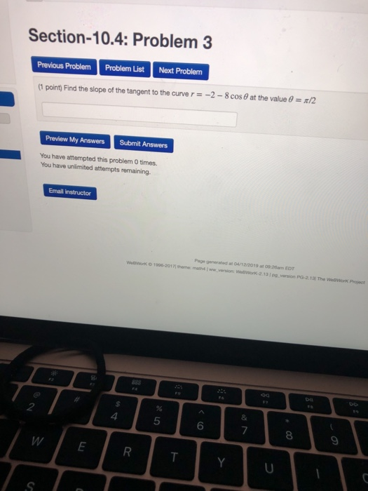 Solved Section-10.4: Problem 3 Previous Problem Problem List | Chegg.com