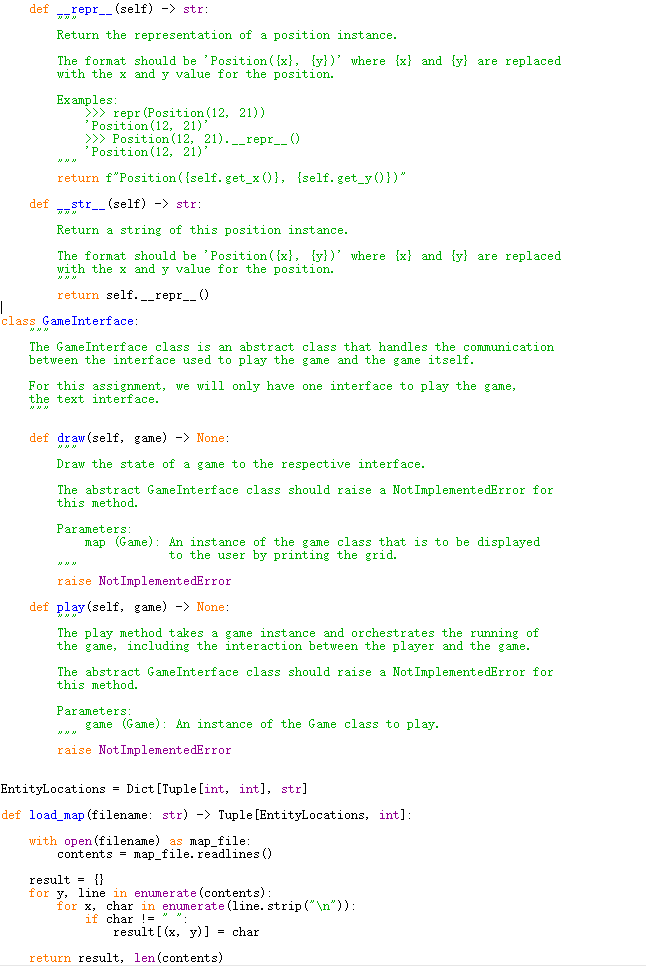 Python question. about zombie survival game, End of | Chegg.com