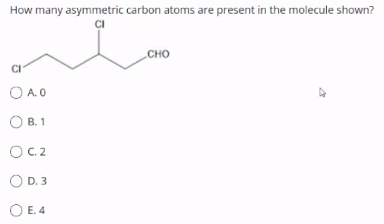 Solved How many asymmetric carbon atoms are present in the | Chegg.com
