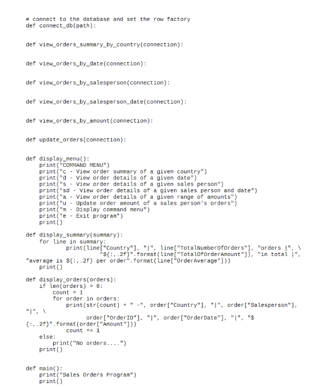 Name Type Schema V V Tables (1) Orders Country | Chegg.com