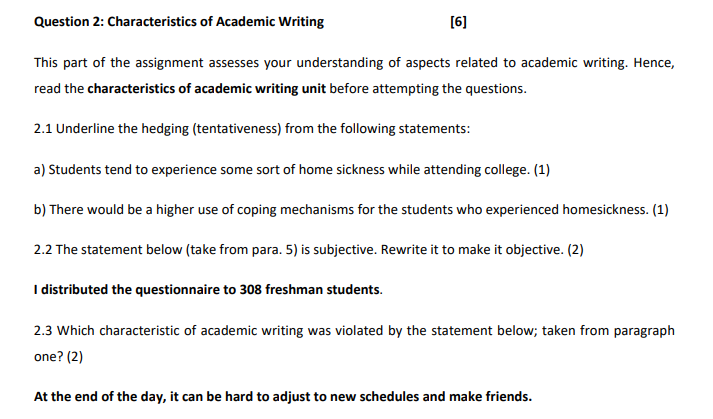 Solved This part of the assignment assesses your | Chegg.com