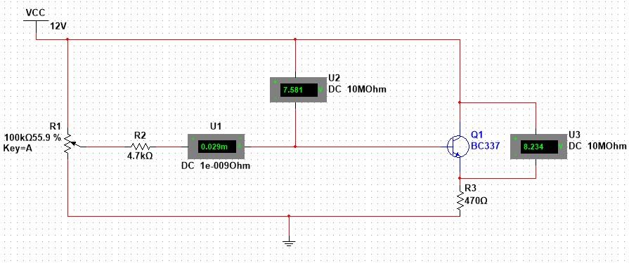 Solved Use the circuit above in multisim and solve for the | Chegg.com