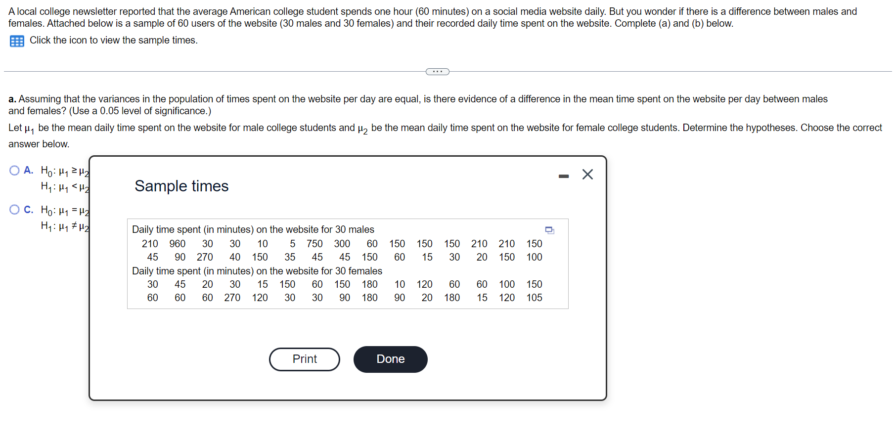 Part 3Find the p-value. p-value=enter your response | Chegg.com