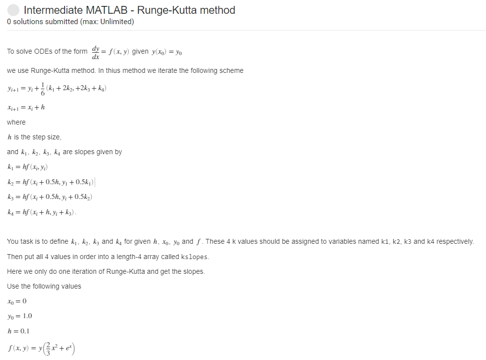 Solved This Is A Matlab Question I Am Supposed To Create A
