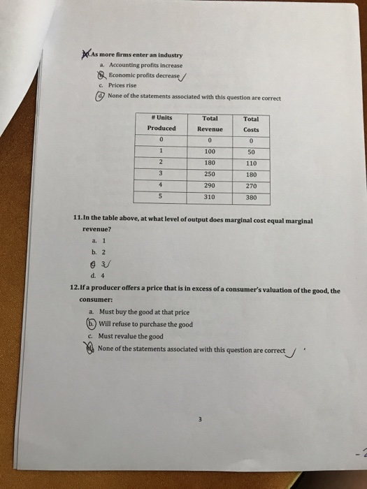 Solved I. Multiple Choice Please circle one answer for each | Chegg.com