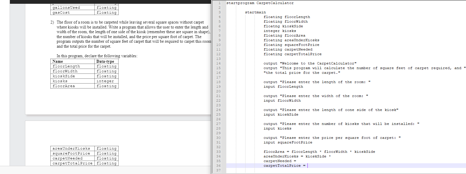 The programing language used is stripped down. Im | Chegg.com