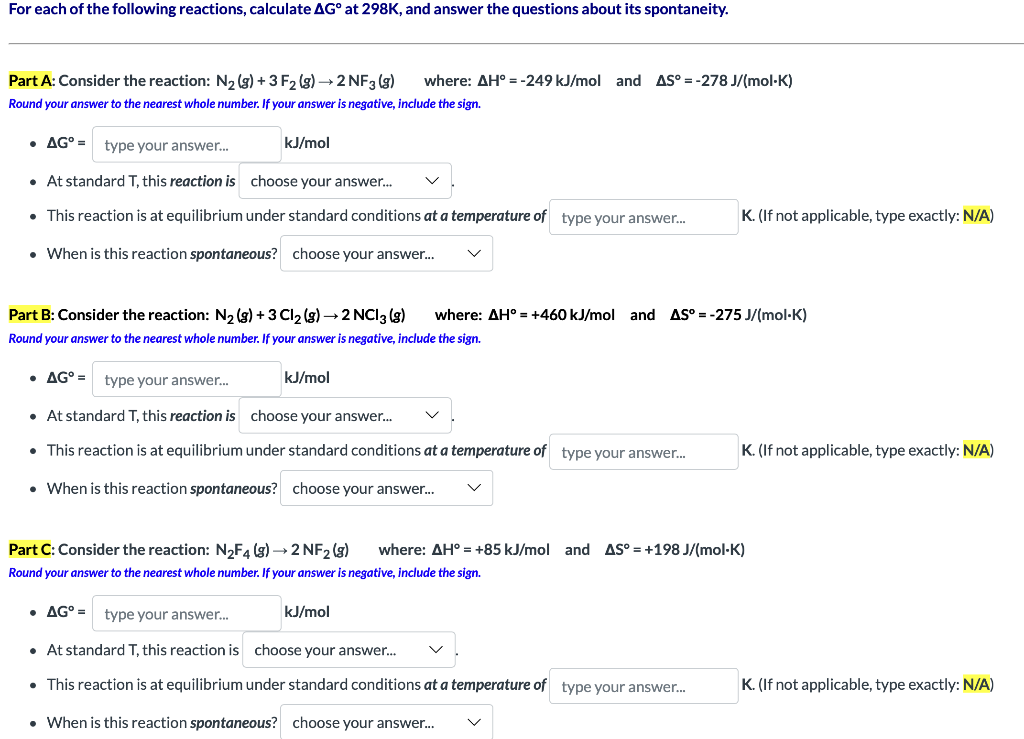 [Solved]: Part A: Consider the reaction: ( mathrm{N}_{2}