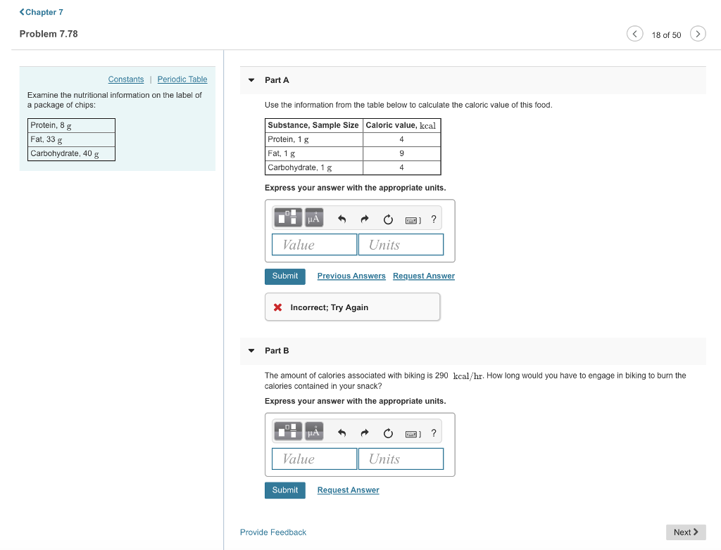 Solved Chapter7 Problem 7.78 18 of 50 > Constants Peri odic | Chegg.com