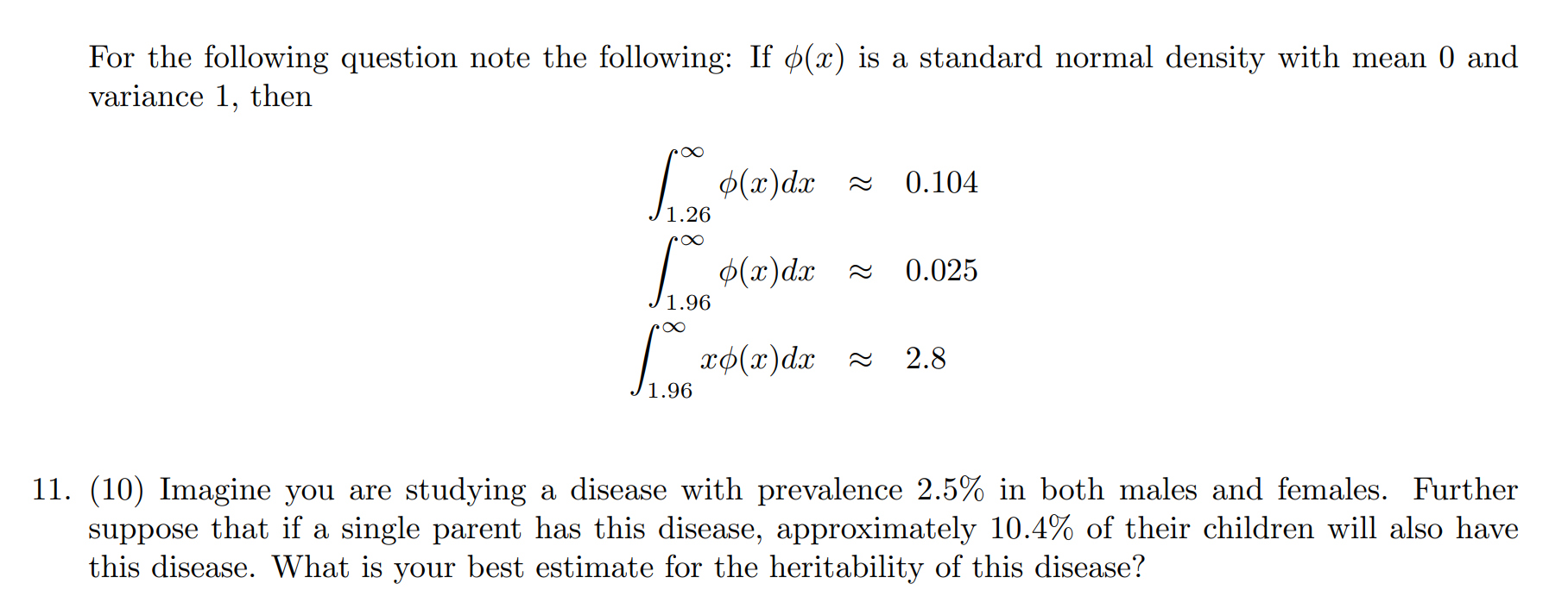 Solved For the following question note the following: If | Chegg.com