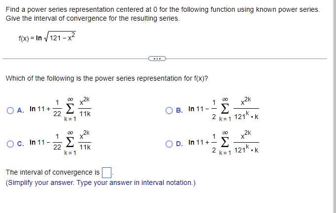 Solved Find a power series representation centered at 0 for | Chegg.com