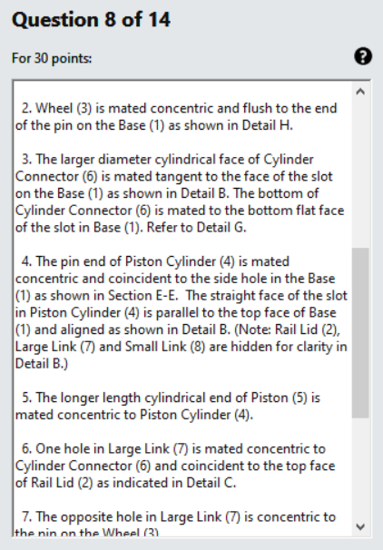 Solved For 30 points: Large Link ( (/) and Small Link ( ( ) | Chegg.com