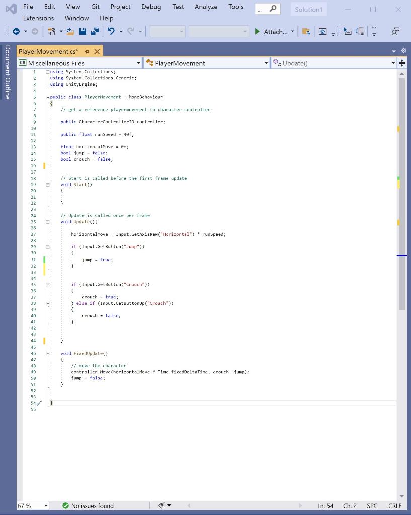 Solved Q: How do I implement a double jump? I need to code a | Chegg.com