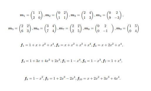 Solved Use these to solve the questions: The question is | Chegg.com