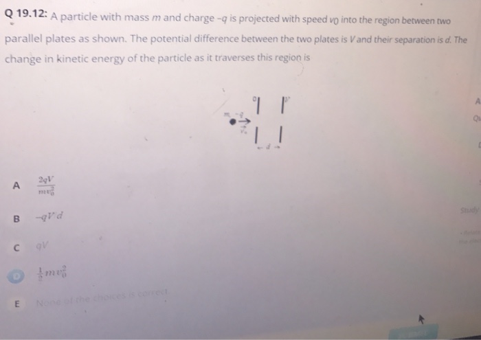 Solved Q 19 6 An Electron Is Initially Moving At 1 4 X 10