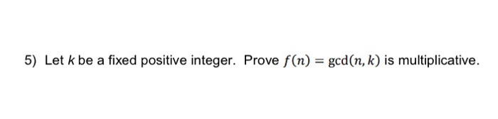 Solved Let k be a fixed positive integer. Prove f(n) = | Chegg.com