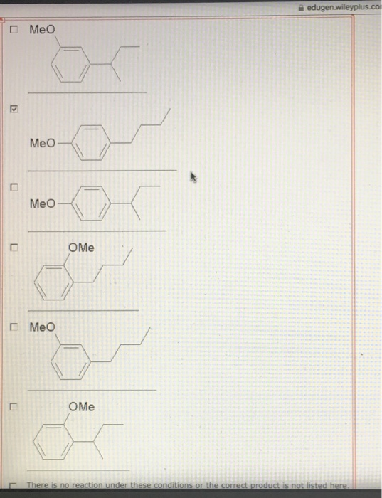 Solved Give the major product(s) of the following reaction. | Chegg.com