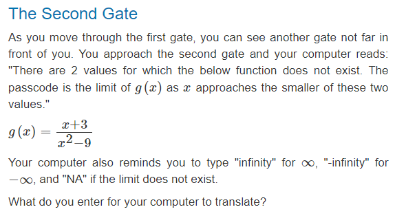 Solved As you move through the first gate, you can see | Chegg.com
