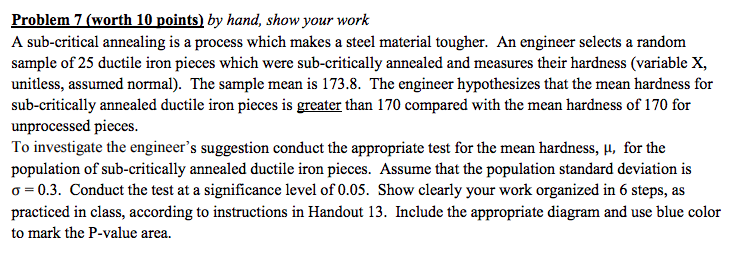 Solved Problem 8 (worth 5 points) by hand, show your work | Chegg.com