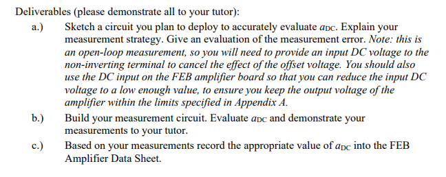 Solved Deliverables (please demonstrate all to your tutor): | Chegg.com