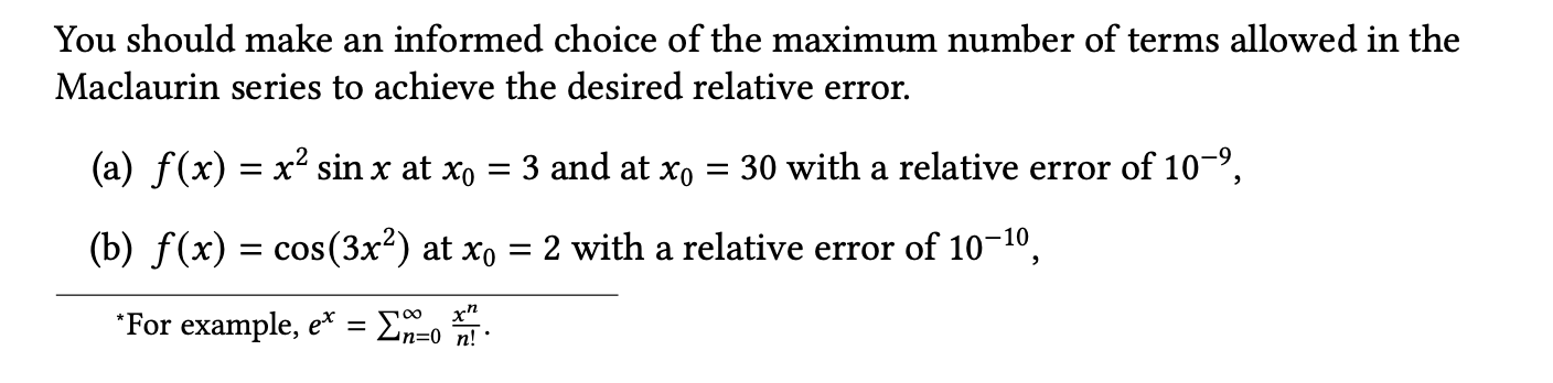 Problem 4 (45 pts) Write a MATLAB function called | Chegg.com