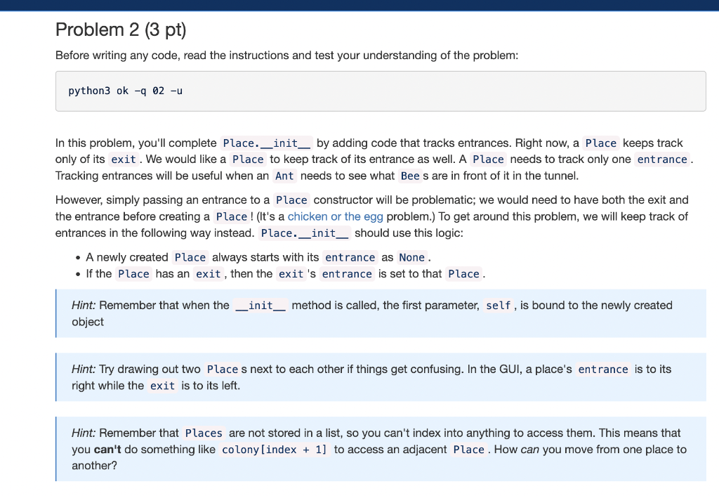Solved import random from ucb import main, interact, trace | Chegg.com