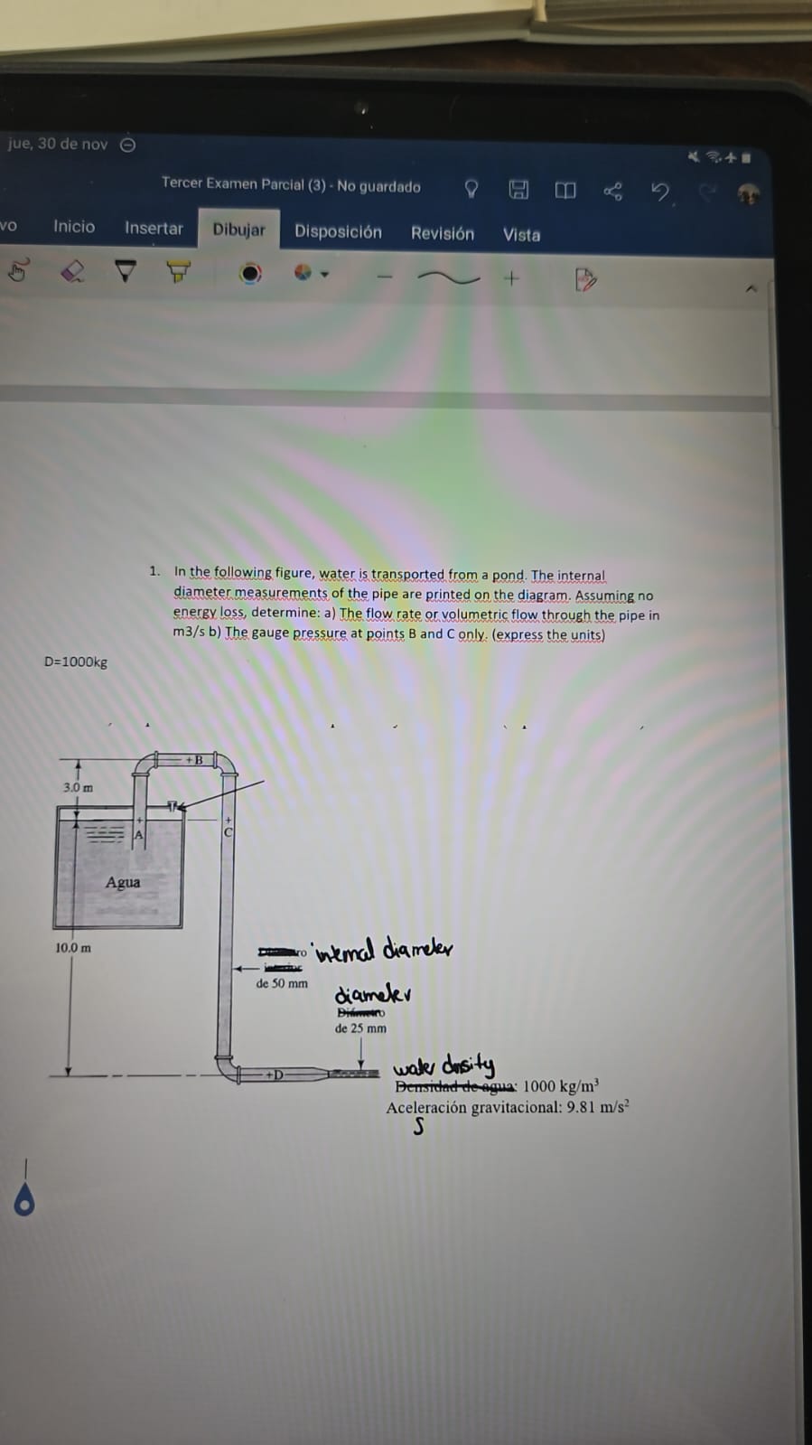Solved In the following figure, water is transported from a | Chegg.com