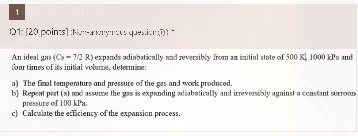 Solved CO Q1: [20 points] (Non-anonymous question 6) * An | Chegg.com