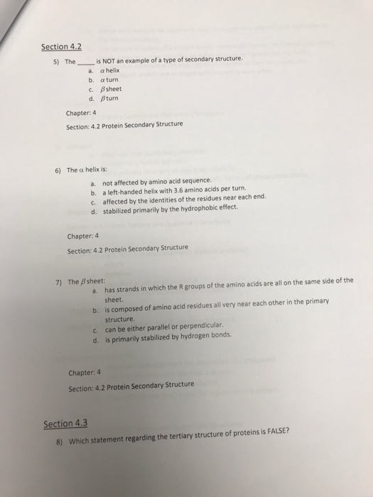 Solved Chapter 4 Section 4.1 1) Which item is the | Chegg.com