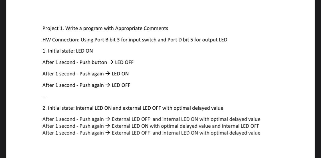 Solved Project 1. Write a program with Appropriate Comments | Chegg.com