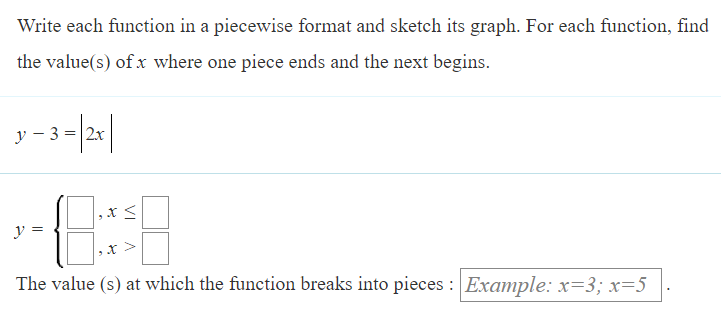 Solved Write each function in a piecewise format and sketch | Chegg.com