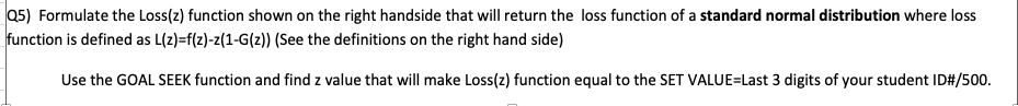 25) Formulate the Loss (z) function shown on the | Chegg.com