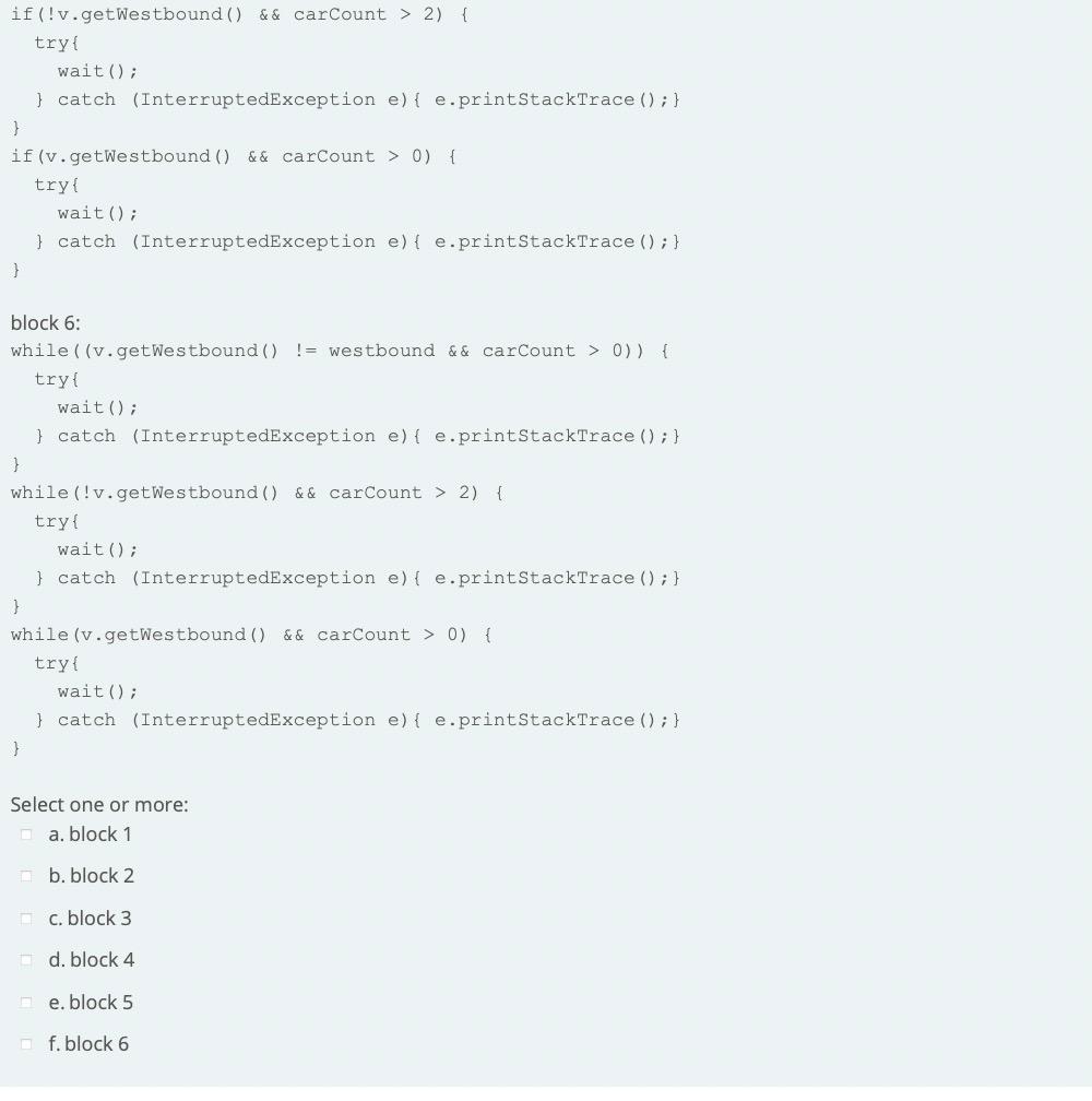 Consider the following method (and class variables), | Chegg.com