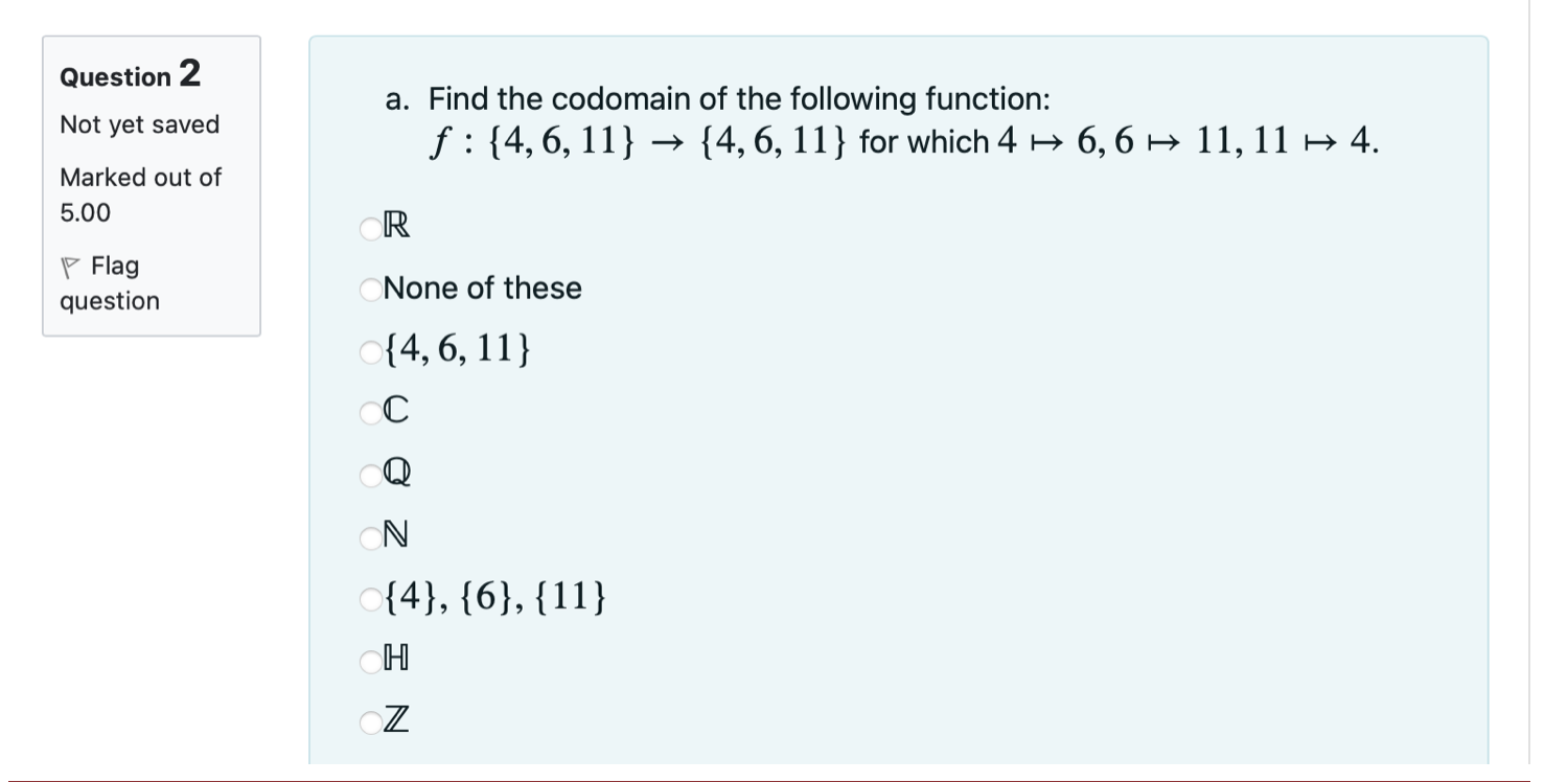 Solved \begin{tabular}{|l|l} \hline Question 2 & a. Find the | Chegg.com