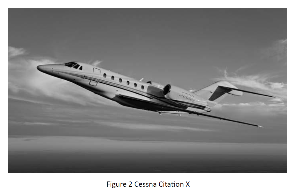Solved A jet-powered executive aircraft, approximately | Chegg.com