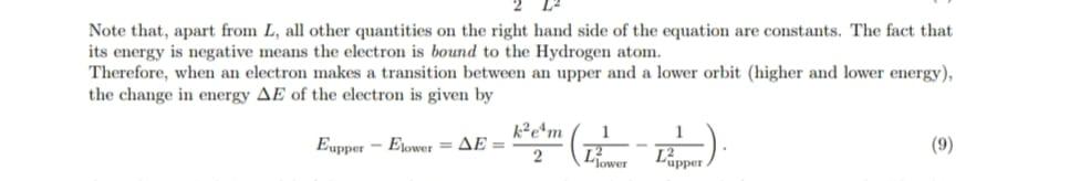Solved Let's take the case where the electron is jumping | Chegg.com