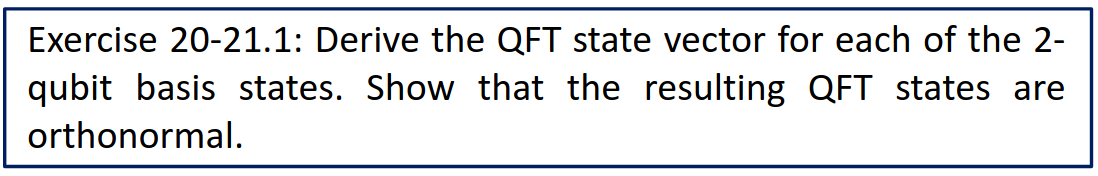 Solved Quantum Fourier Transform (QFT) • In the quantum | Chegg.com