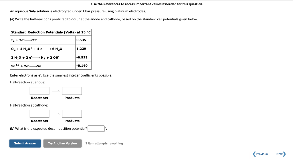 Solved Use the References to access important values if | Chegg.com