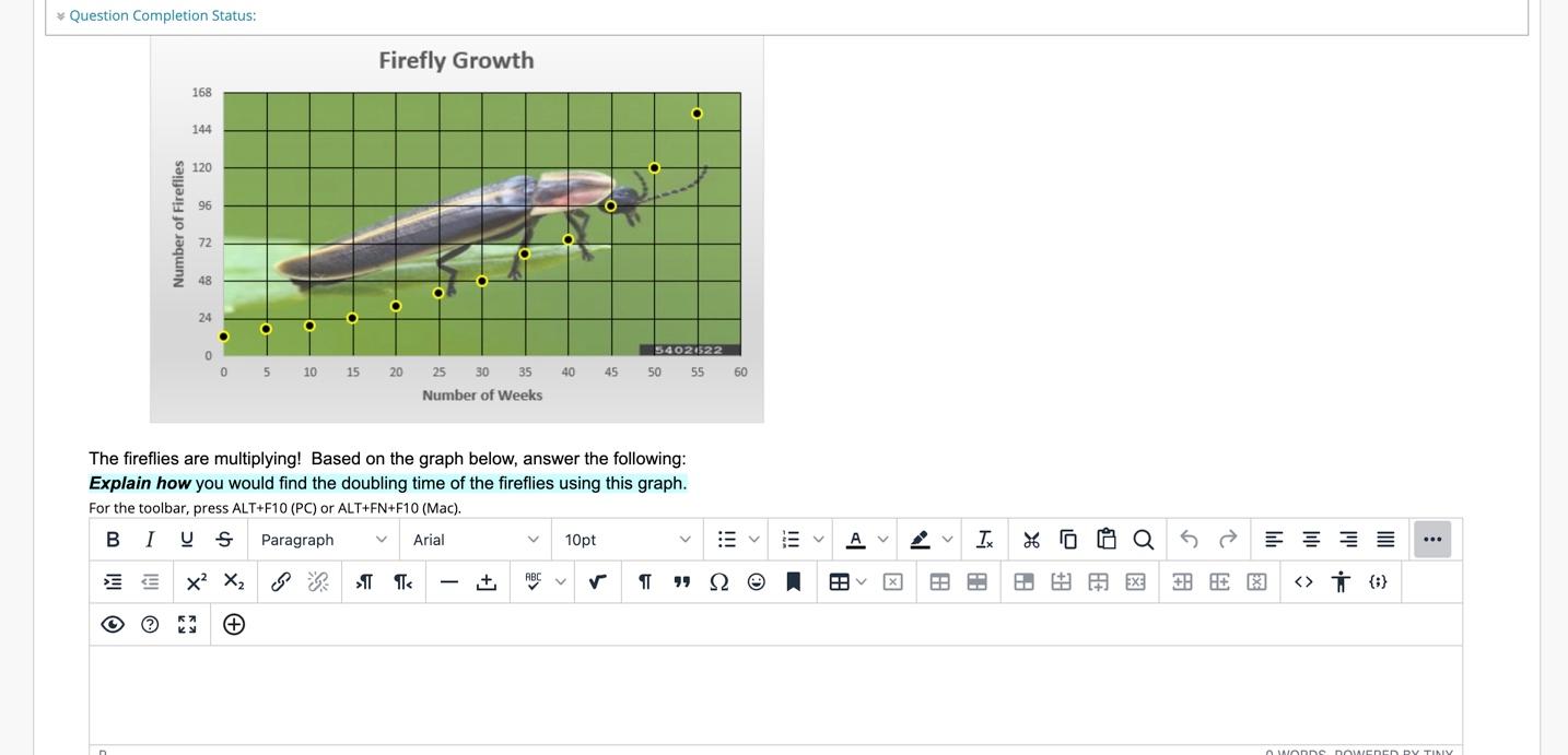 Solved Question Completion Status: Firefly Growth 168 144 | Chegg.com