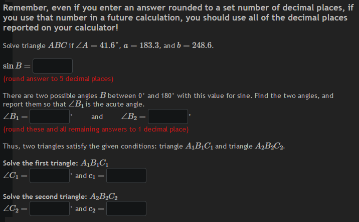 Remember, even if ﻿you enter an ﻿answer rounded to ﻿a | Chegg.com