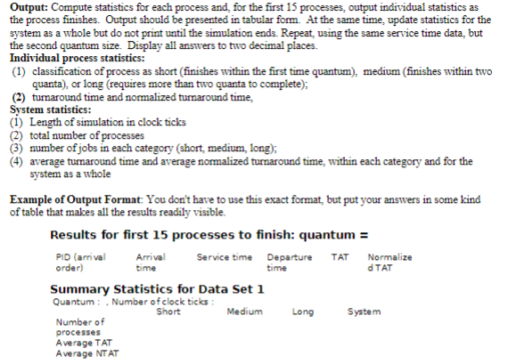 Solved General Description: Design, code and test a | Chegg.com