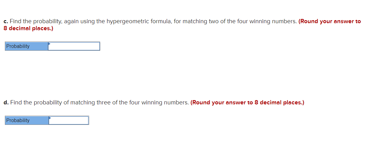 Solved Exercise 6-30 (Algo) (L06-5) The game called Lotto | Chegg.com