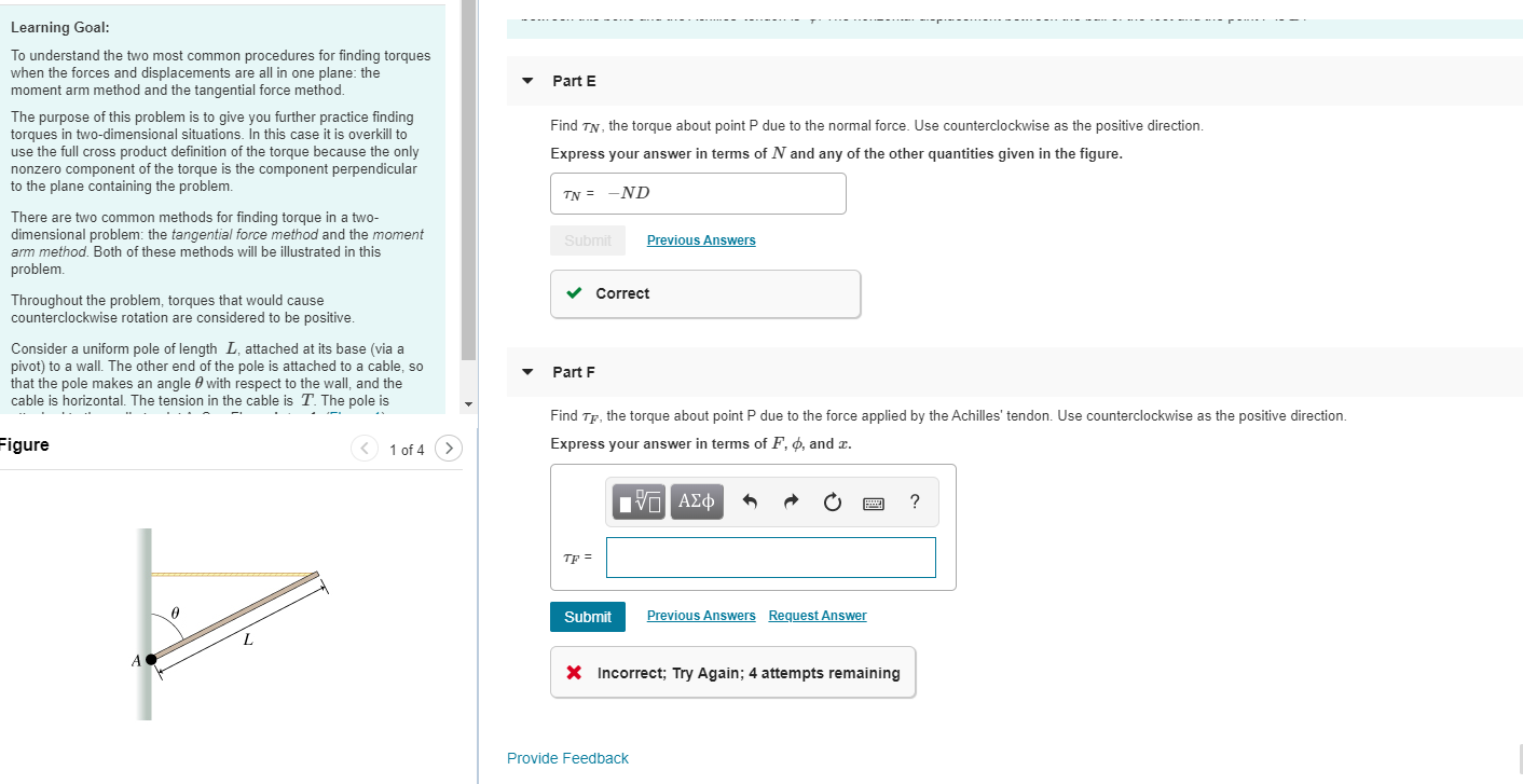 Solved Part E Learning Goal: To understand the two most | Chegg.com