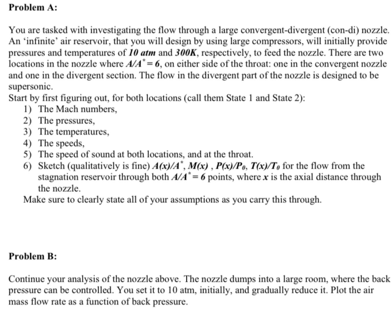 Solved Problem A:You are tasked with investigating the flow | Chegg.com