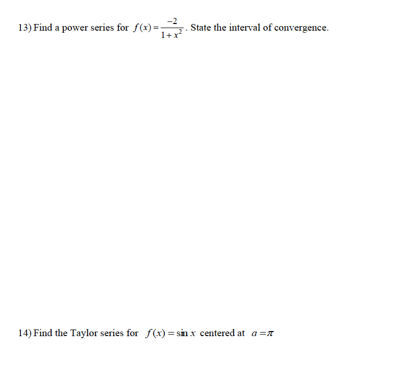 Solved For the following problems on series conv/div, be | Chegg.com
